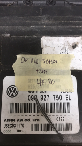09G 927 750 EL VW Jetta 2006 Tcm Transmission Ordinateur | eBay