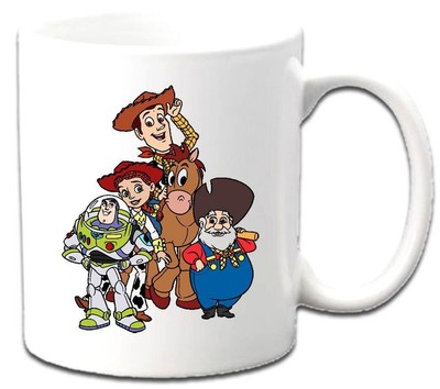 TOY STORY PERSONALISED Tea/Coffee Mug Any Name Age Relation Message Etc ...