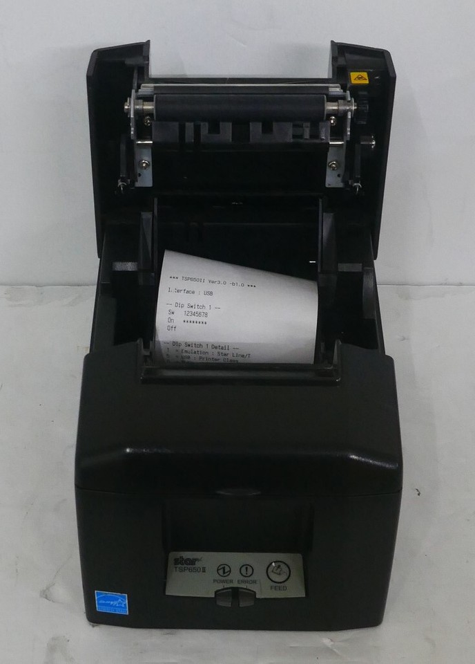 Star TSP650II Thermal POS Receipt Printer USB TSP654IIU | With Power ...