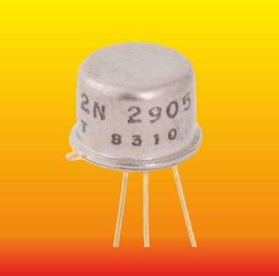 2N2905 LOT OF 2 TUNGSRAM SILICON PNP TRANSISTORS 0.6 W 0.6 A ~ 2N2904 ...