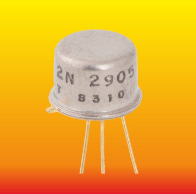 2N2905 LOT OF 2 TUNGSRAM SILICON PNP TRANSISTORS 0.6 W 0.6 A ~ 2N2904 ...