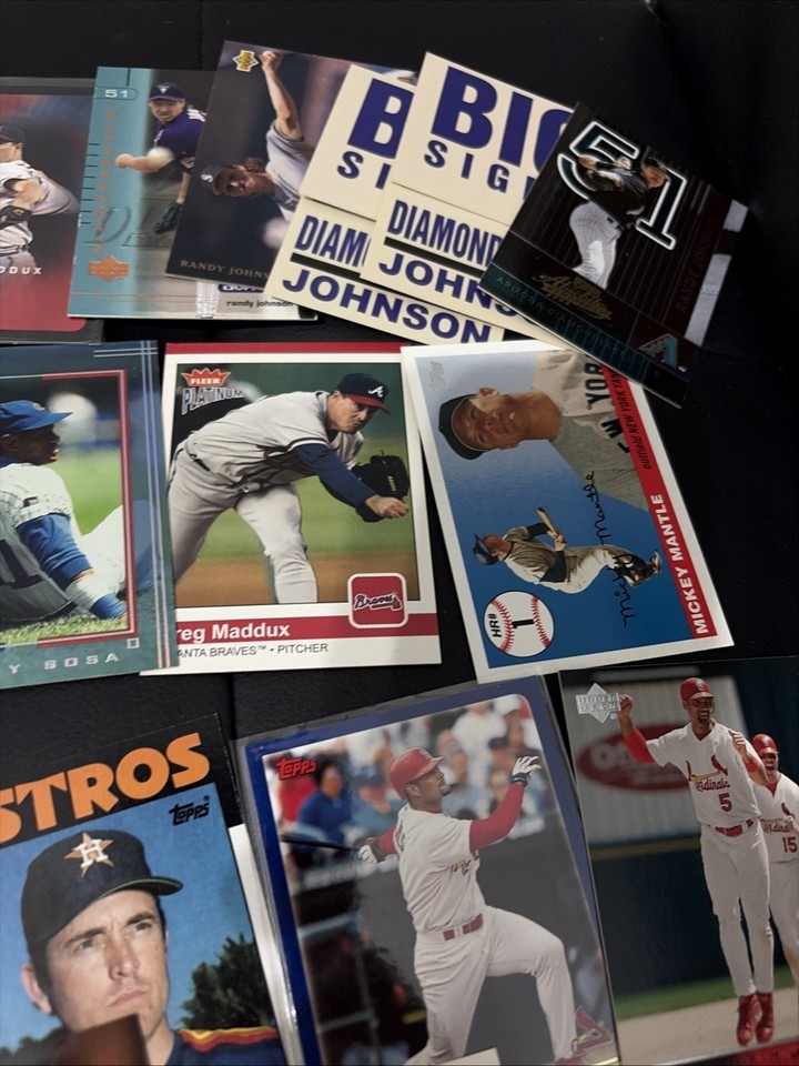HUGE Baseball Card Lot SPORTS Ryan Sosa McGuire Sosa Bonds HOF Stars ...