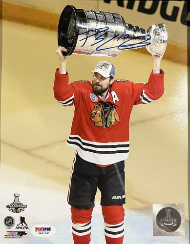 PATRICK SHARP Autographed Signed BLACKHAWKS 8x10 Photo PSA/DNA COA HOF ...