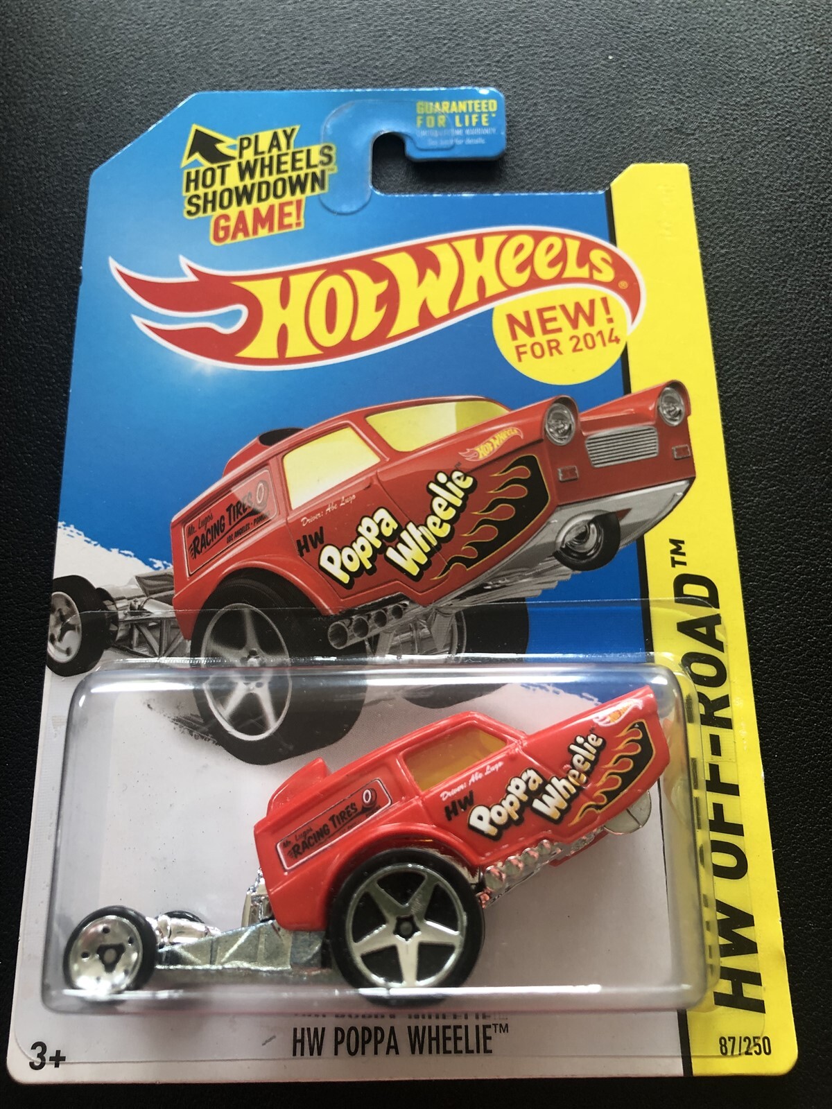 2014 Hot Wheels Off Road Hot Wheels Daredevils HW Poppa Wheelie 87/250 ...