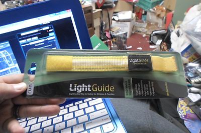 Run Technology LED Light Guide LED Wrist LightBand | eBay