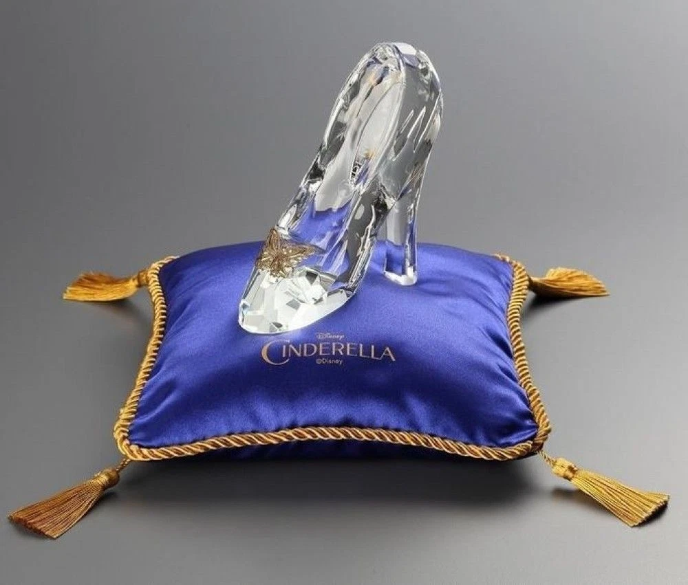 Cinderella Glass Slipper On Pillow