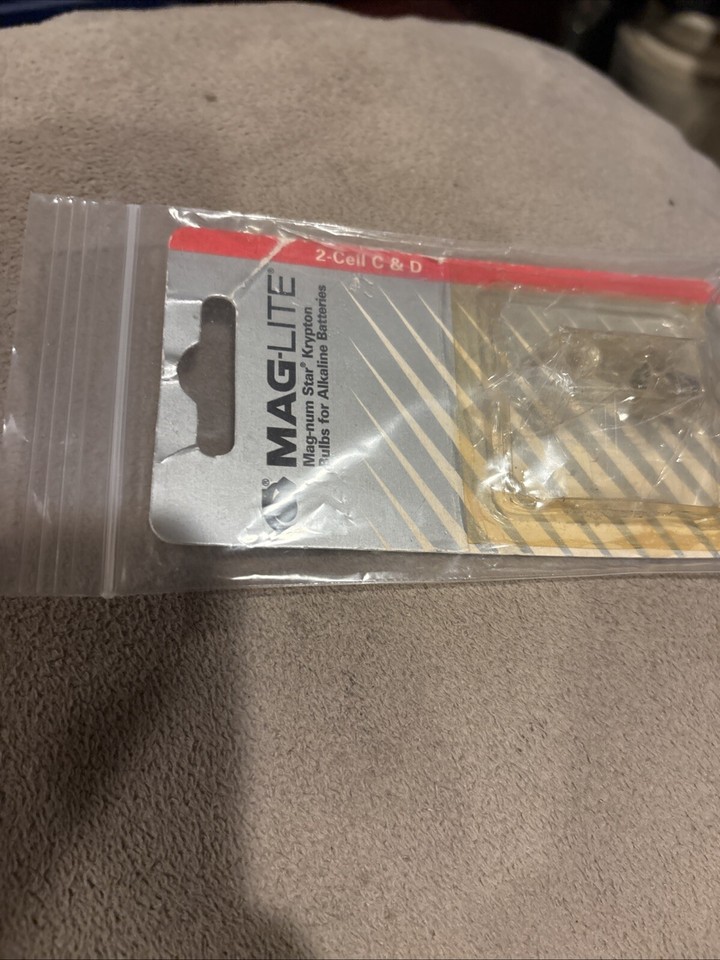 Mag-Lite Xenon Bulb 2-Cell C + D Size Battery # LMSA201 * 107-000-328 ...