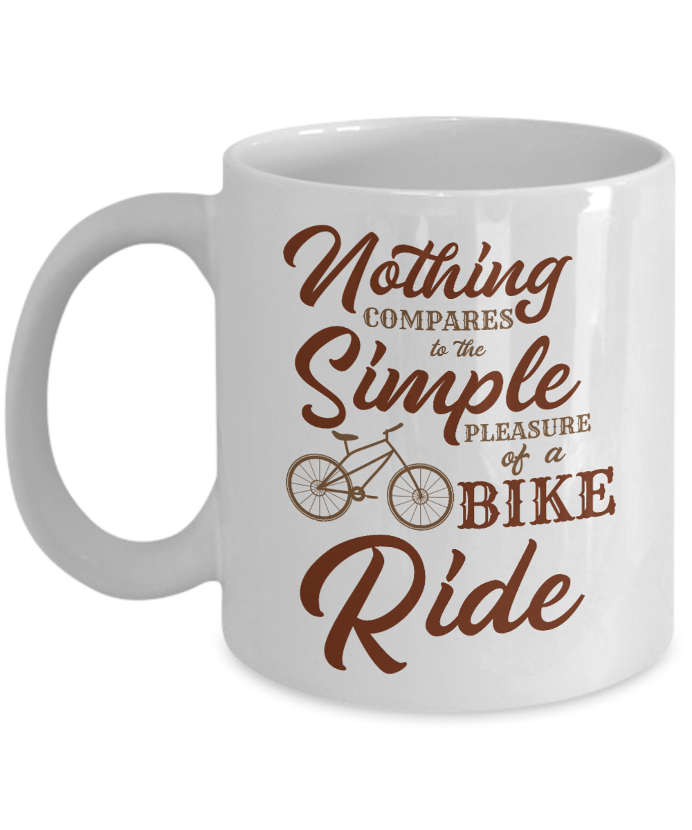 Bike Ride Coffee & Tea Mug for Biker - Cup Gift for Cyclist | eBay