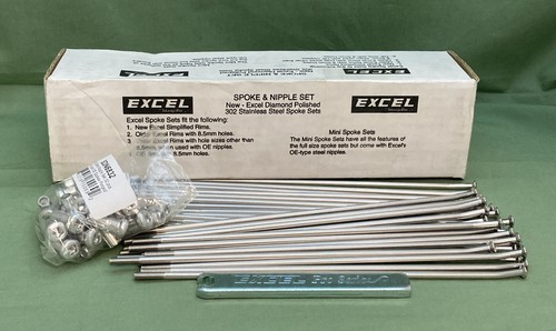 NEW EXCEL XS8-11197 Rear Replacement Spoke Set 19X2.15 | eBay