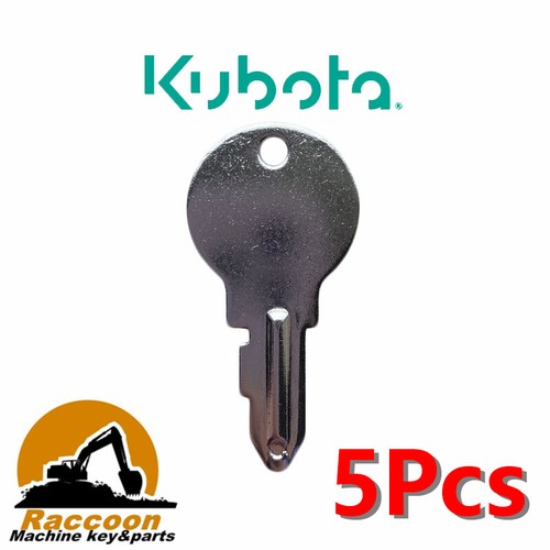 5pcs Kubota Tractor Ignition Keys 32130-31812 L225 L245 L2601 L295 ...