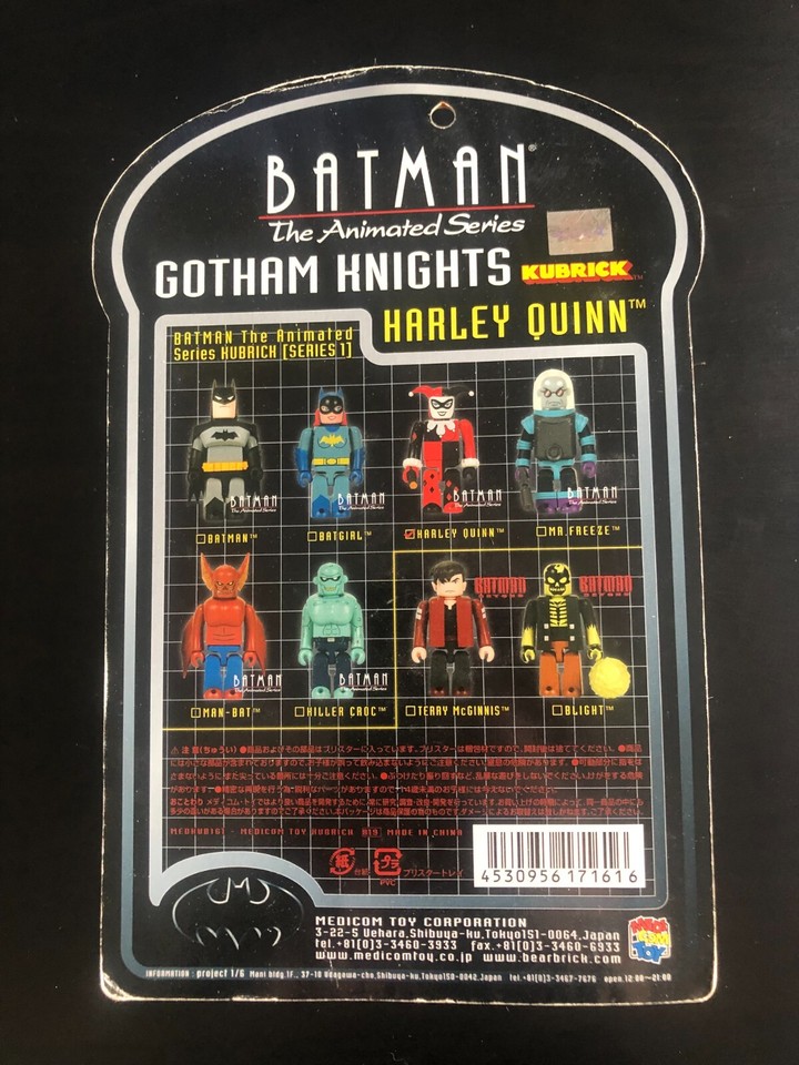 Kubrick Batman The Animated Series (Batman, Harley Quinn) | eBay