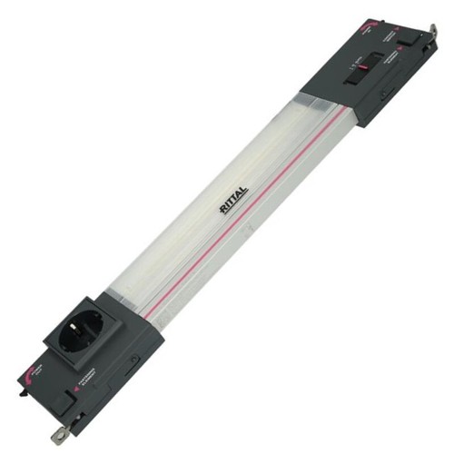 Rittal SZ 2500.210 LED System Light with Socket, 90° Rotating Connector ...