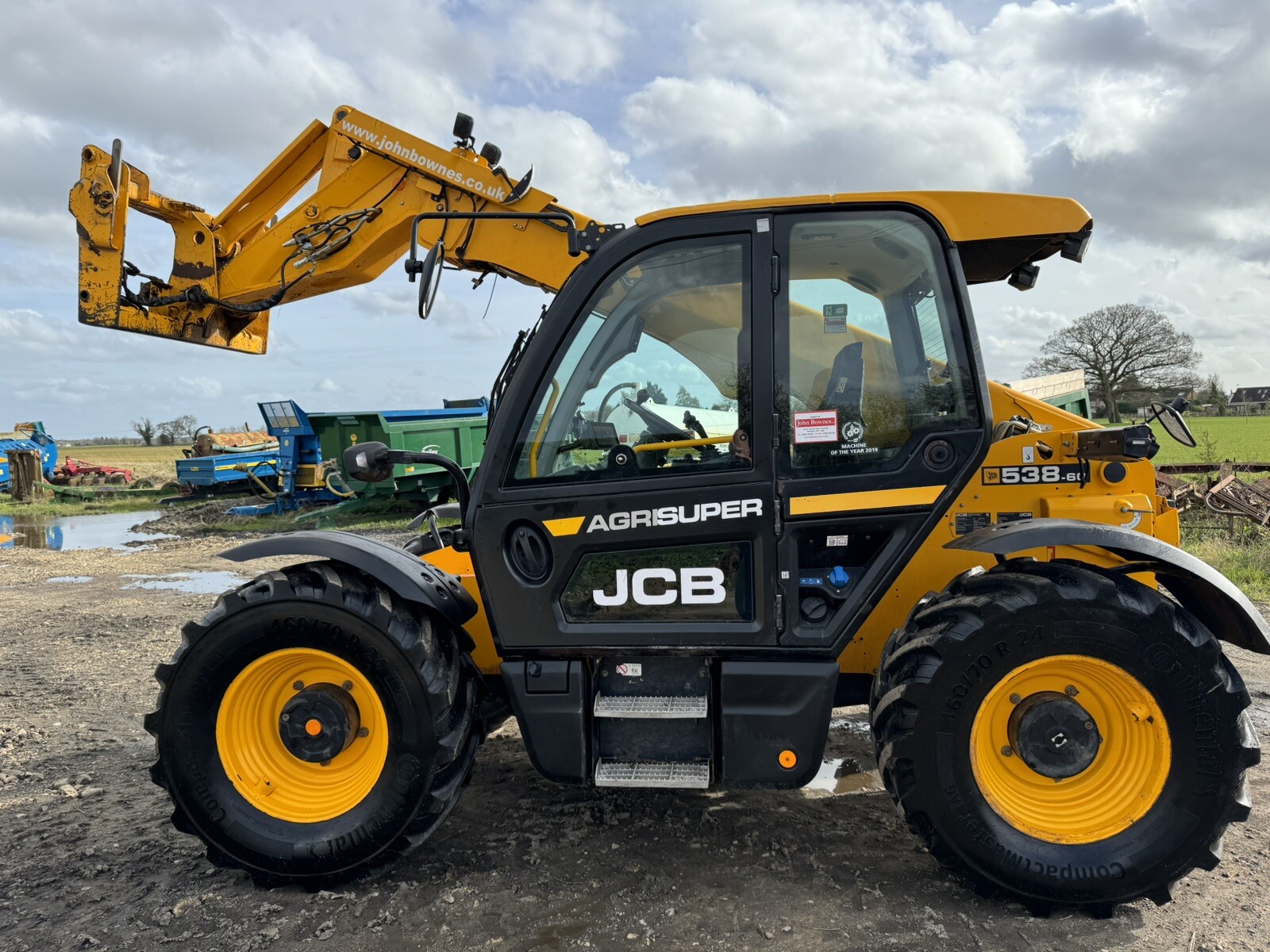 JCB 538-60 TELEHANDLER, 2020, AgriSuper, Loadall, Teleporter, Tractor ...