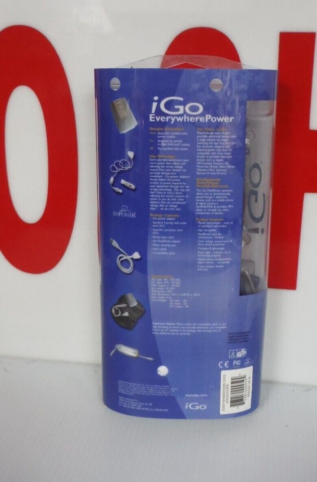 iGo Everywhere Power iPod 3500 Series Power Charge NOS Factory Sealed ...