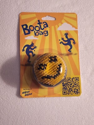 BOOTA BAG FACE THEME YELLOW & BLACK HACKY SACK ( NEW ) | eBay