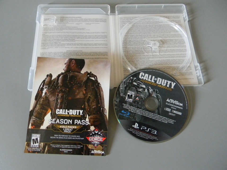 CALL OF DUTY Advanced Warfare PS3 Preowned PlayStation 3 Free Shipping ...