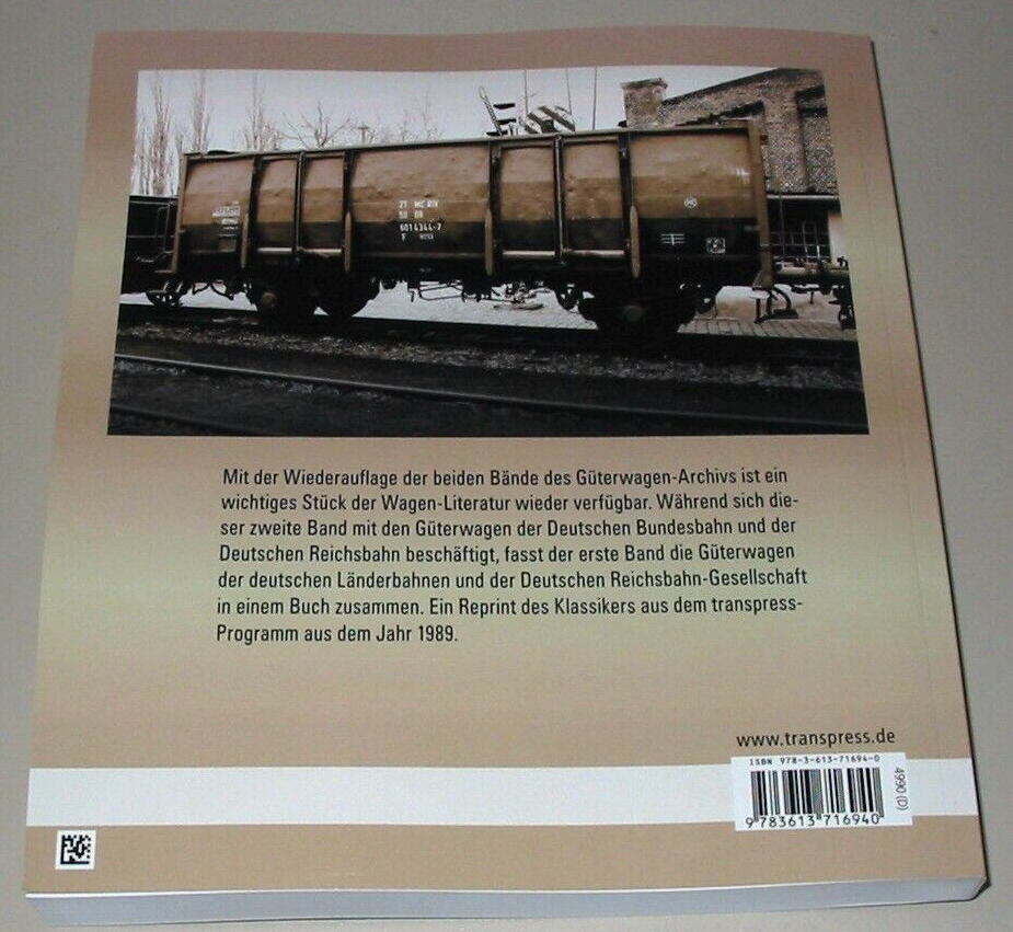 Güterwagen Archiv II Deutsche Bundesbahn Reichsbahn Deutsches Wagen ...