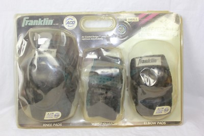 FRANKLIN KNEE/ELBOW & WRIST GUARD SET #3499 SIZE: ADULT SMALL (G82751-2 ...