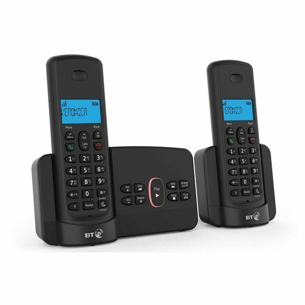 BT BT3110 Cordless Twin Handset Phone with Answer Machine - Black for ...