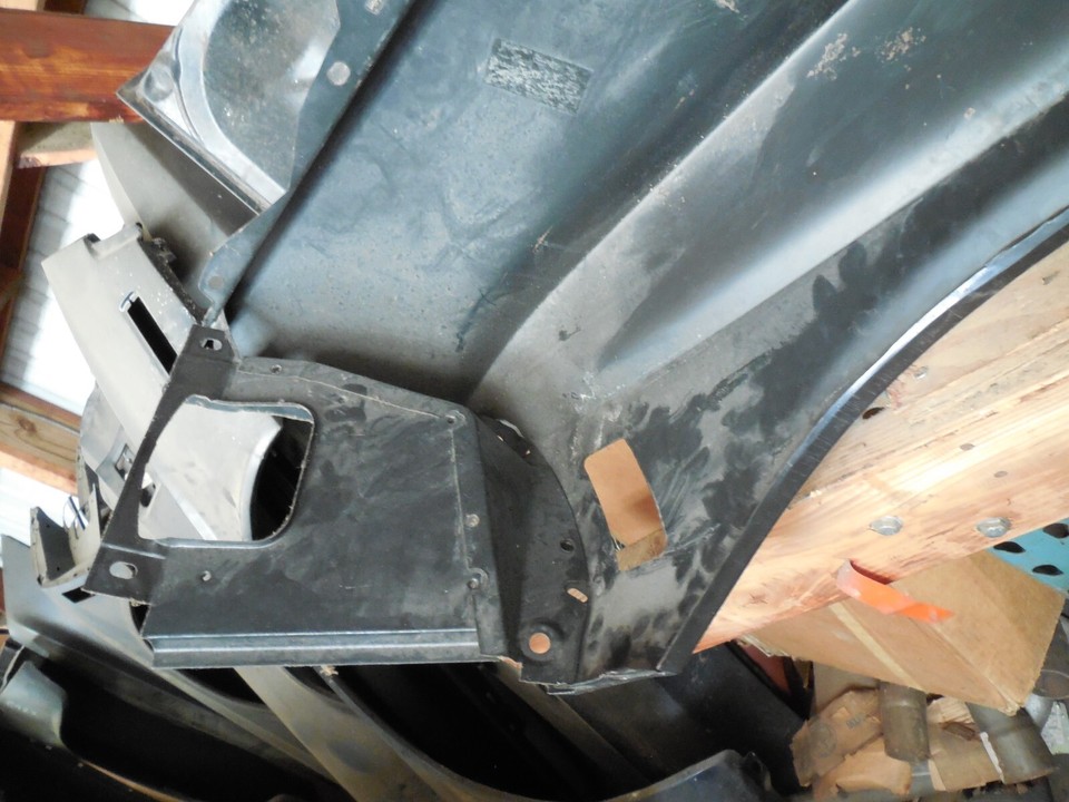 NOS 1970 Ford Mustang Front Fender RH Black Primer D0ZZ | eBay