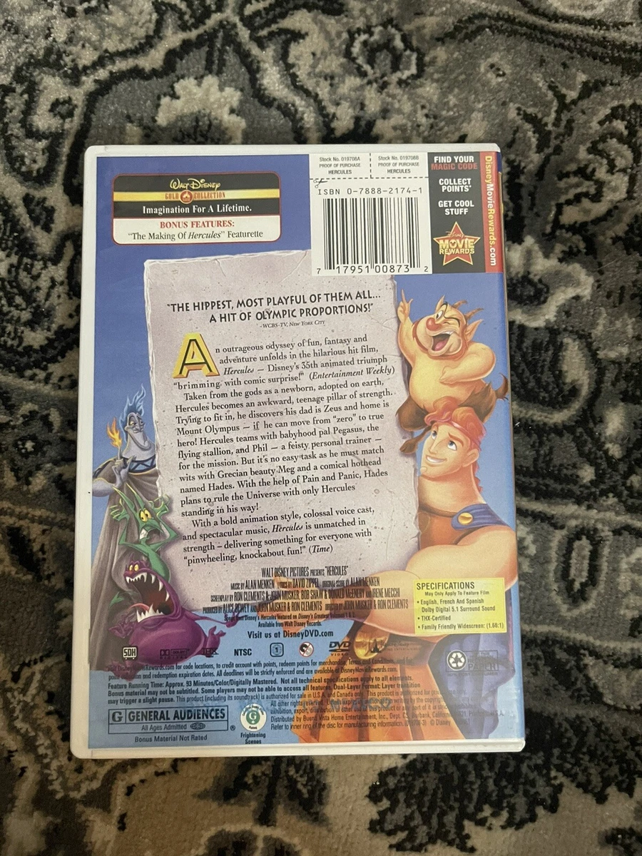 Hercules Dvd Ebay