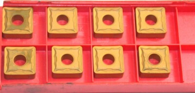 Lot of 8 Sandvik Indexable Turning Carbide Inserts SNMG 12 04 12-MF 215 ...