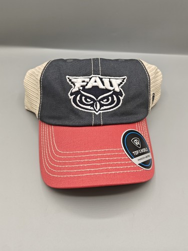 Florida Atlantic University embroidery logo FAU Owls Cap Hat Adjustable ...