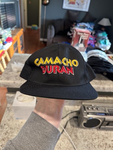 Vintage 1996 Hector Camacho Vs. Roberto Duran SnapBack Hat Cap IBC ...