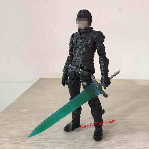 1/12 DARK SOULS Moonlight Greatsword Weapon Painted Model For 6" Action ...