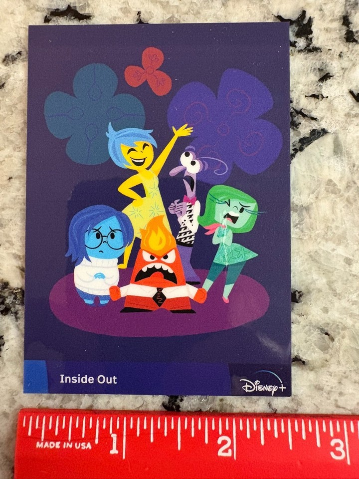 D23 Expo 2022 Disney Plus Card featuring Pixar's Inside Out | eBay