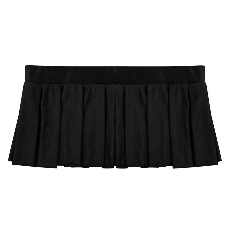 Freebily Womens Pleated Mini Skirt Schoolgirl Short Micro Costume ...
