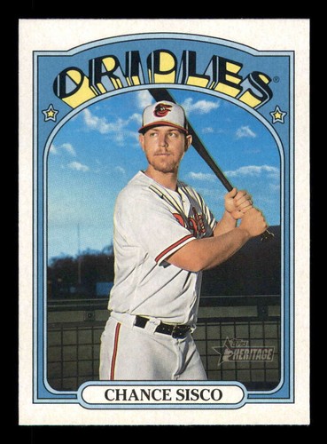 CHANCE SISCO 2021 Topps Heritage #142 MLB Orioles ID:48612 | eBay