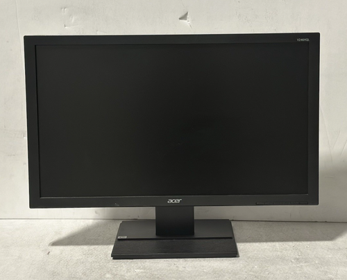 ACER V246HQL Cbid 24" LCD Monitor LED Backlight, No Charger - Tested | eBay