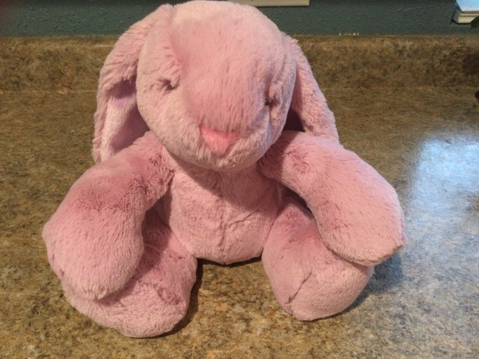 Aurora Purely Luxe Pink Bunny Rabbit Plush Stuffed Animal 10” | eBay