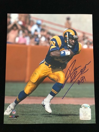 Ron Brown Signed Autographed Photo - COA - Los Angeles Rams | eBay