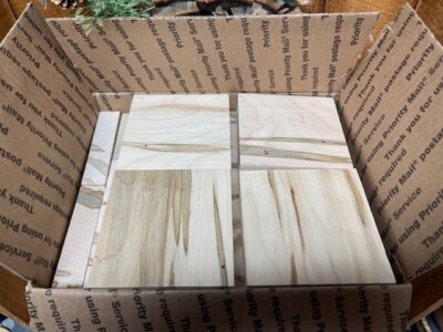 Buying 24 - Medium Grade Ambrosia maple Turkey pot call turning blanks ...