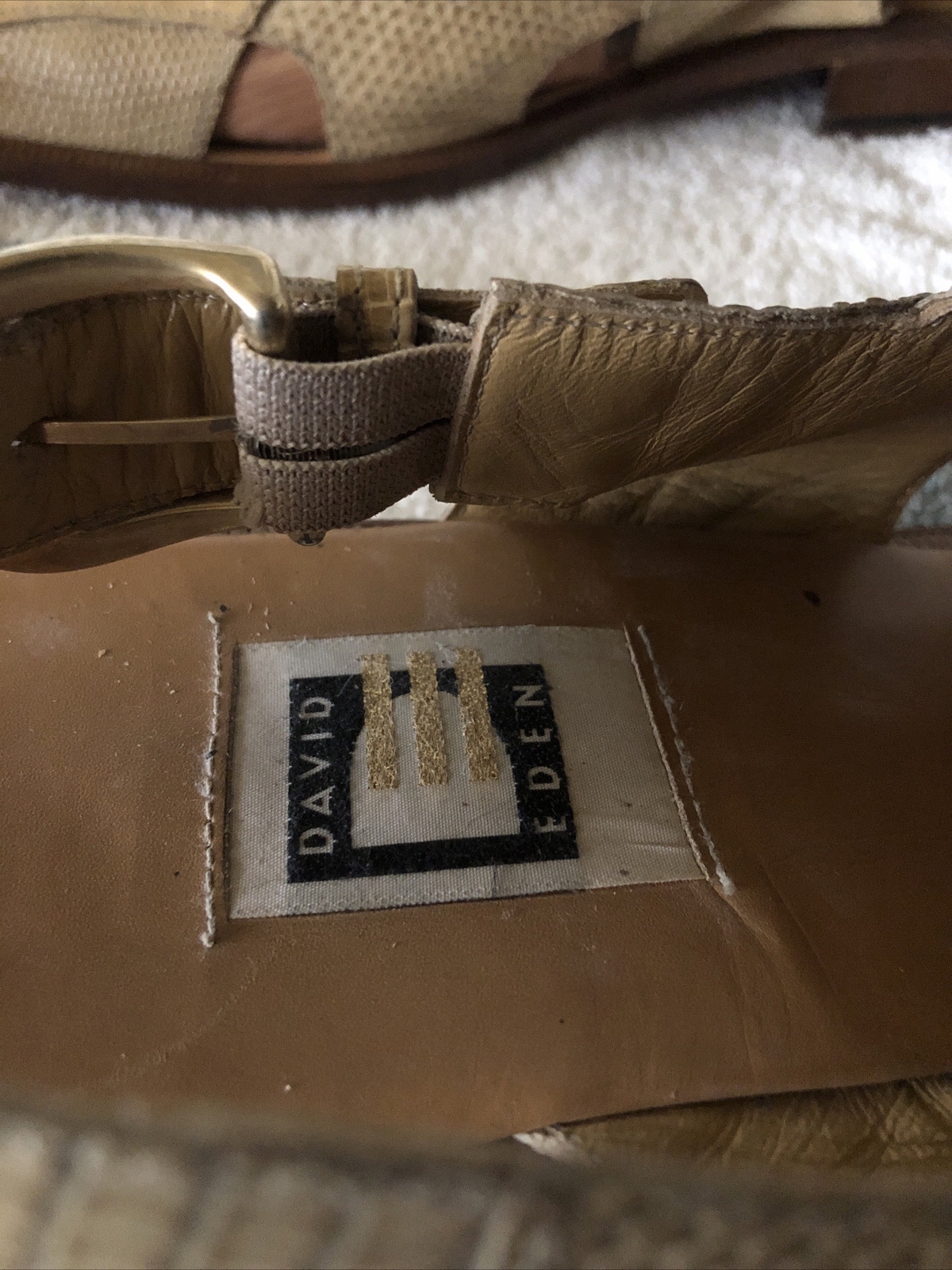 WORN ONES DAVID EDEN Genuine Crocodile Men’s Luxur… - Gem