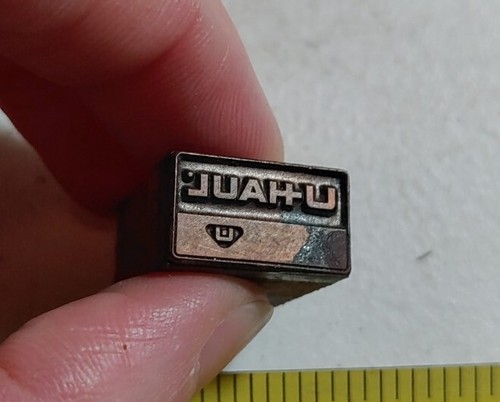 Vintage Letterpress Printing Block U-Haul Uhaul Advertising | eBay