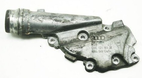 Water Neck Coolant Inlet 3.2 V6 05-08 Audi A4 A6 B7 Genuine - 06E 121 ...