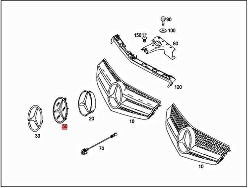 Genuine MERCEDES BBDC A207 C204 C207 C216 S204 Plate 2078880011 | eBay