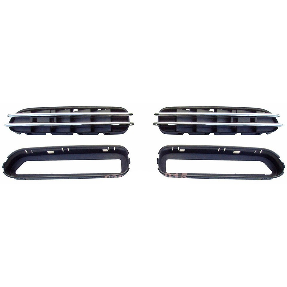 M5 Style Side Fender Air Flow Vents Grille 1SET Fits BMW E39 E60 E61 ...