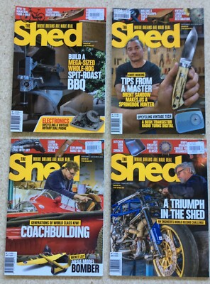 4 x "THE SHED" MAGAZINES ~ 2020/21 ~ #89, #92, #94 ^ | eBay