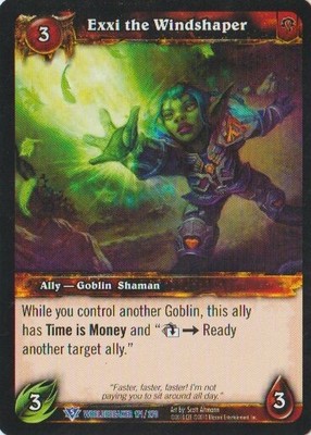 Exxi the Windshaper #171 RARE / Worldbreaker ENG Warcraft TCG | eBay