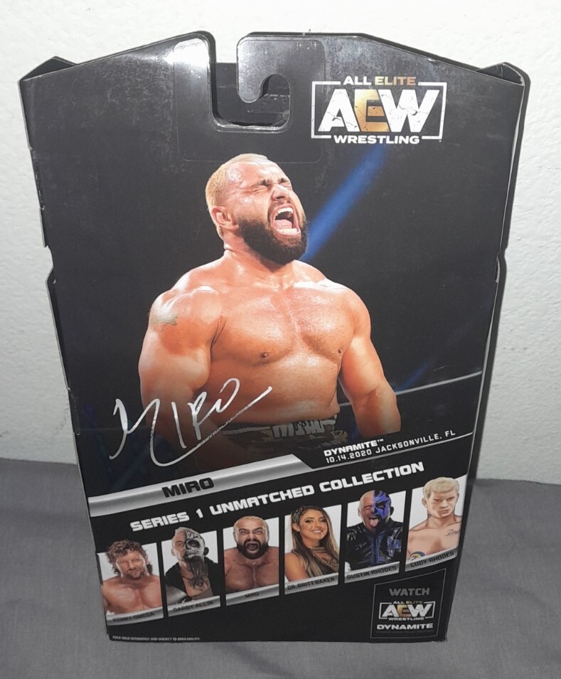 Jazwares AEW Unmatched Collection Series 6 - Miro 6" Action Figure ...