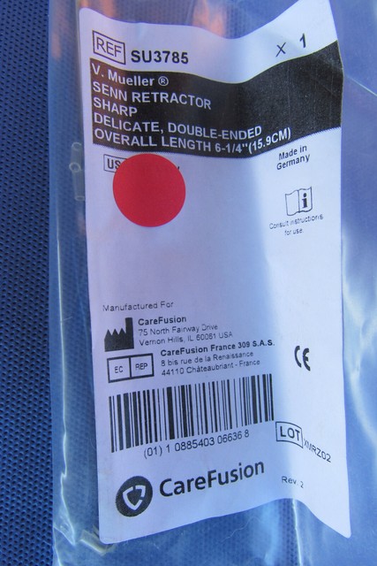 V. Mueller SU3785 Senn Retractor Sharp for sale online | eBay