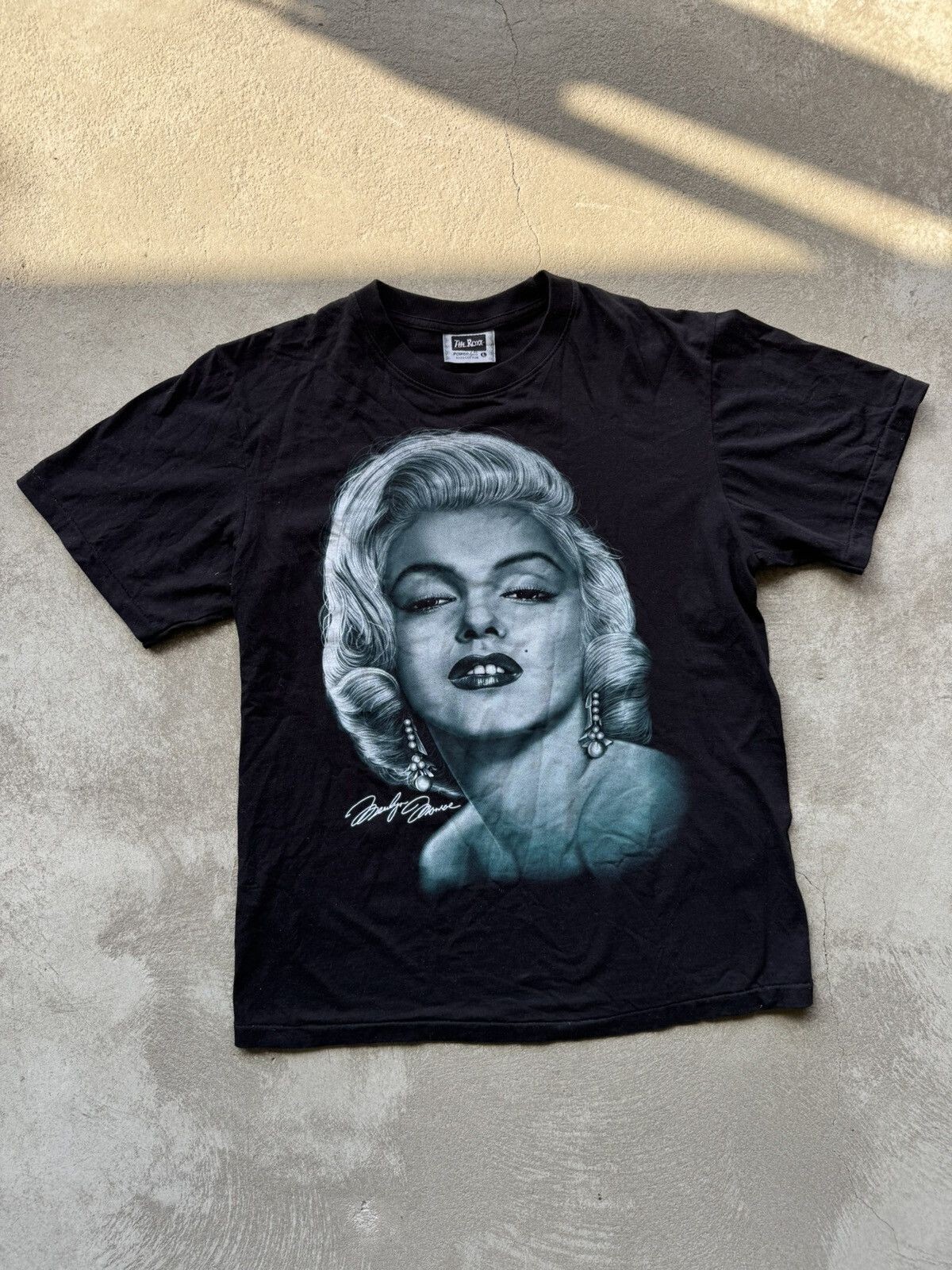 Vintage MARYLIN MONROE Iconic Potret Tribute T-shirt - Gem
