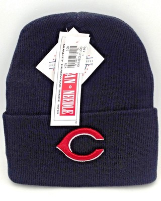 Cincinnati Reds Hat Cuffed Black Knit Beanie Hat by ANNCO 1863621700990 ...