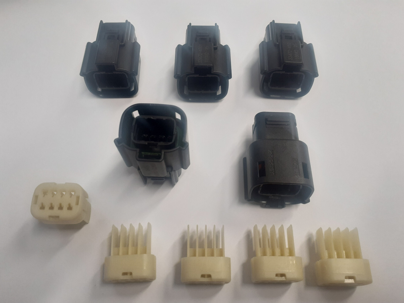 5x Molex MX150 33472-4801 Stecker Buchse 8-polig (Molex33472-0801 ...