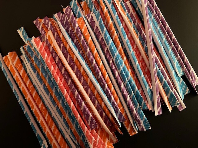 WORLD'S SILLY STIX Sweets- SOUR Candy Filled Pixy Straws ASSORTED ...