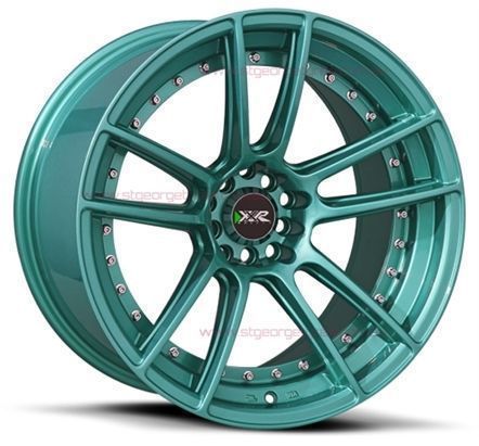 18" NEW XXR969 TIFFANY BLUE NEW WHEELS AND TYRES XXR STRETCHED WHEELS ...